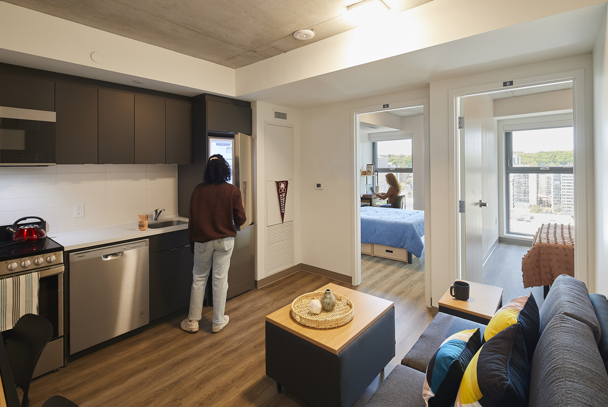 10 Bay: McMaster Graduate Student Residence - Knightstone Capital